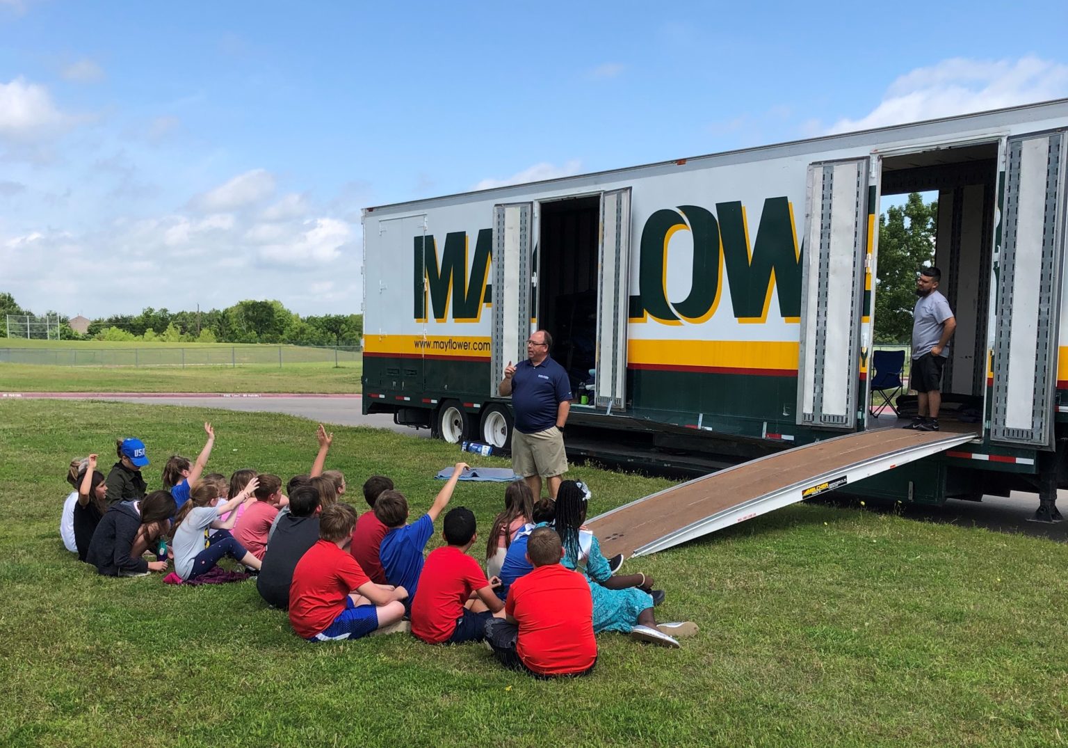 Participated in the Dr. Annie Webb Blanton Elementary School Career Day